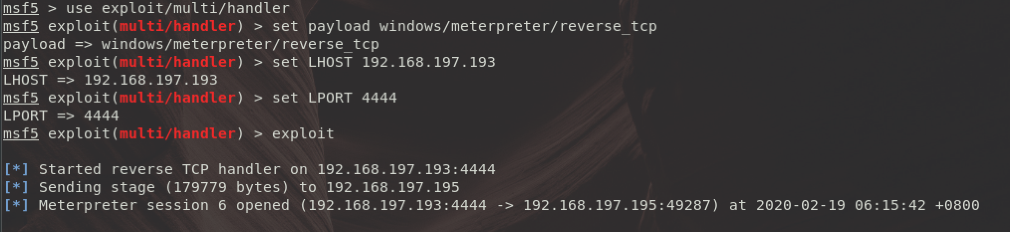 metasploit之meterpreter - Guko's Blog