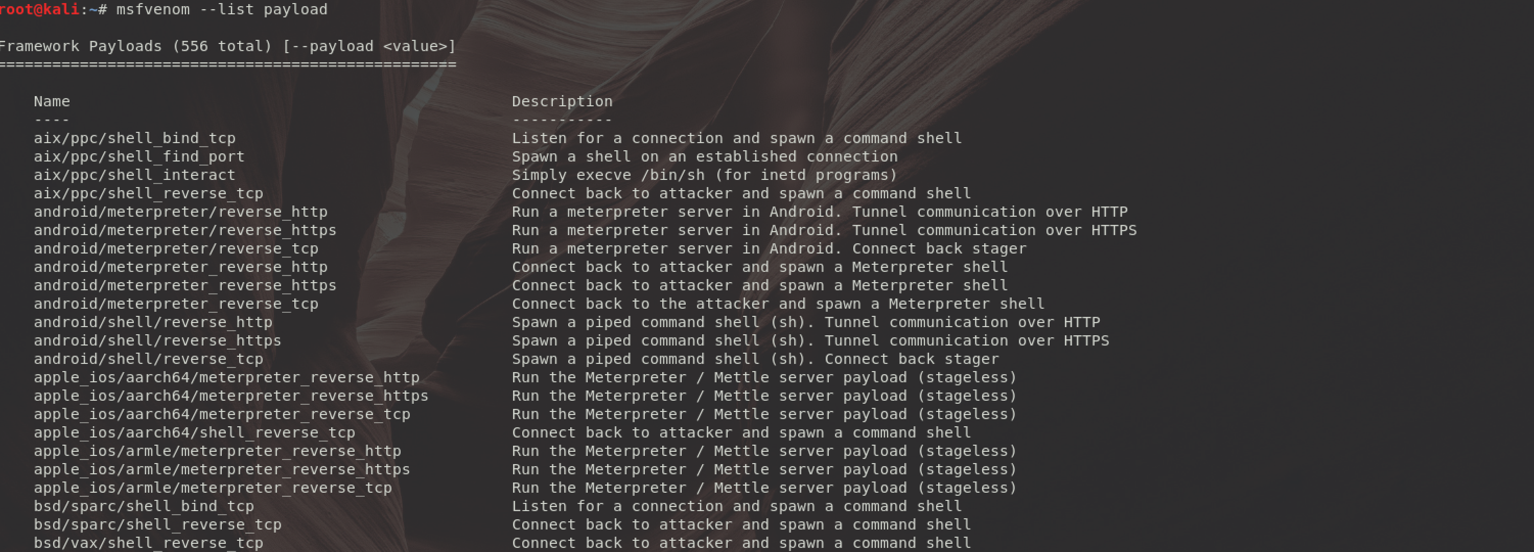利用msfvenom生成木马 - Guko's Blog